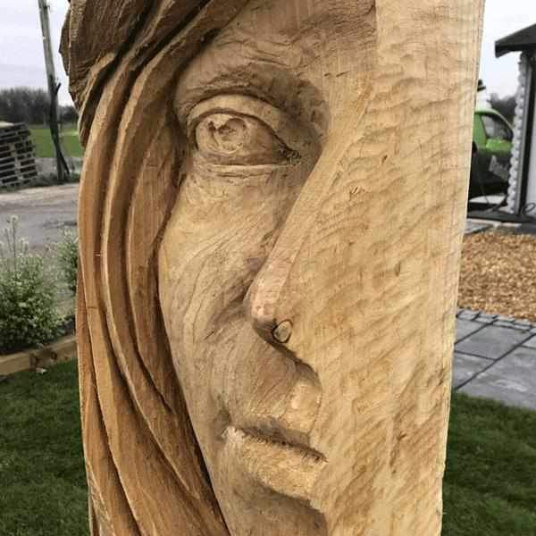 Stunning Bespoke Wood Carving Sculptures for Gardens and Events – Dandy ...