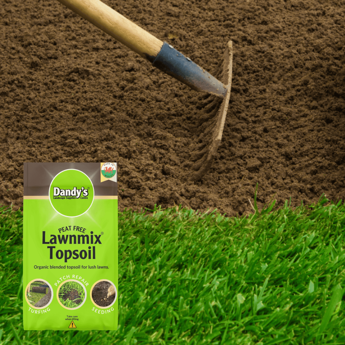 Dandys Topsoil 3 handy bags only £10 | Click and Collect Chester ...
