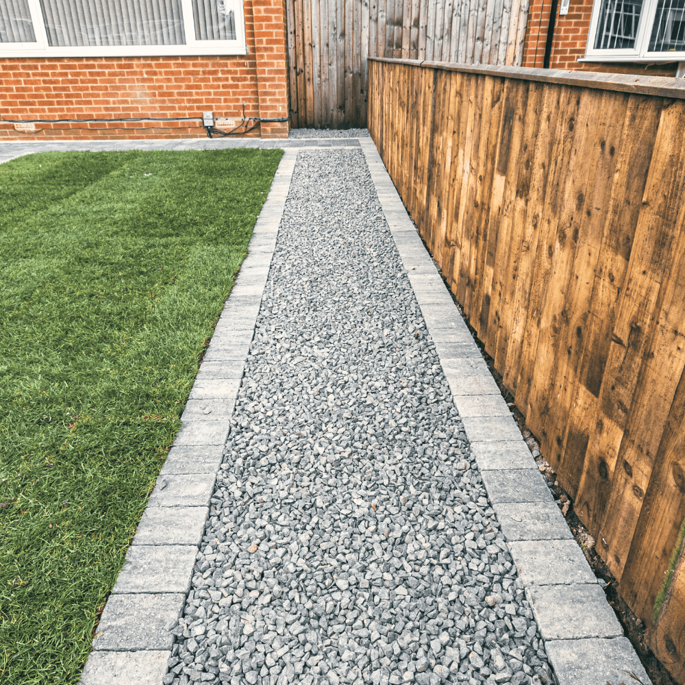White Grey Limestone Gravel for driveways and paths. Next Day Delivery ...