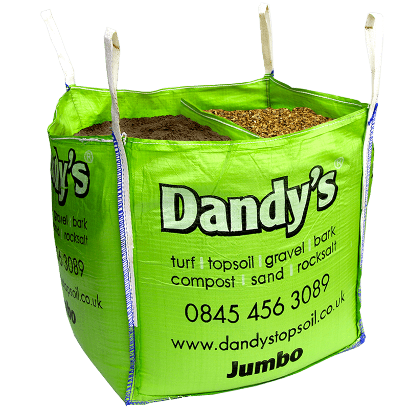 Dandys Jumbo MultiBag - Topsoil and Gravel in one Bulk Bag! – Dandy's ...