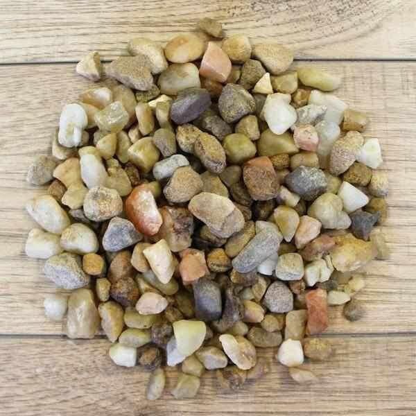 Rose Quartz Chippings | Dandy's Topsoil & Landscape Supplies